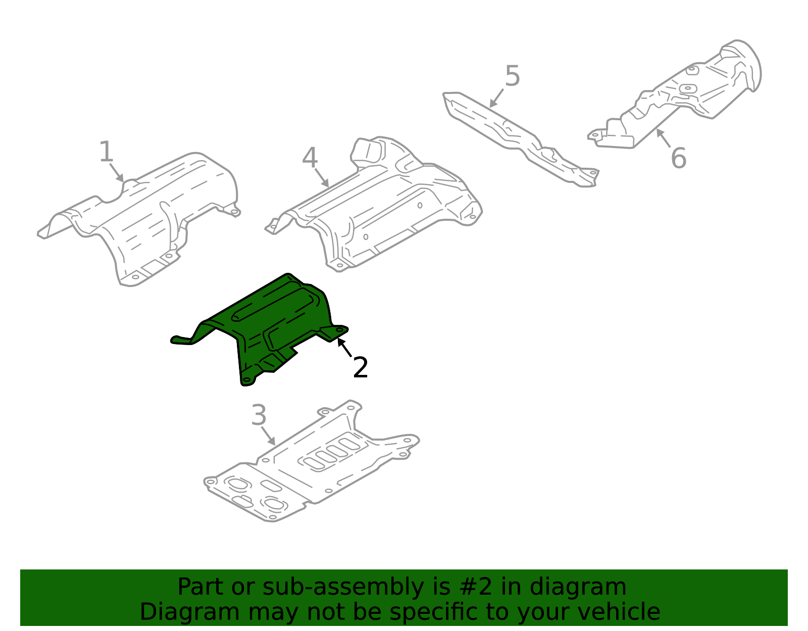 Floor Pan Heat Shield - OEM Thermal Protection | AutoNation Parts