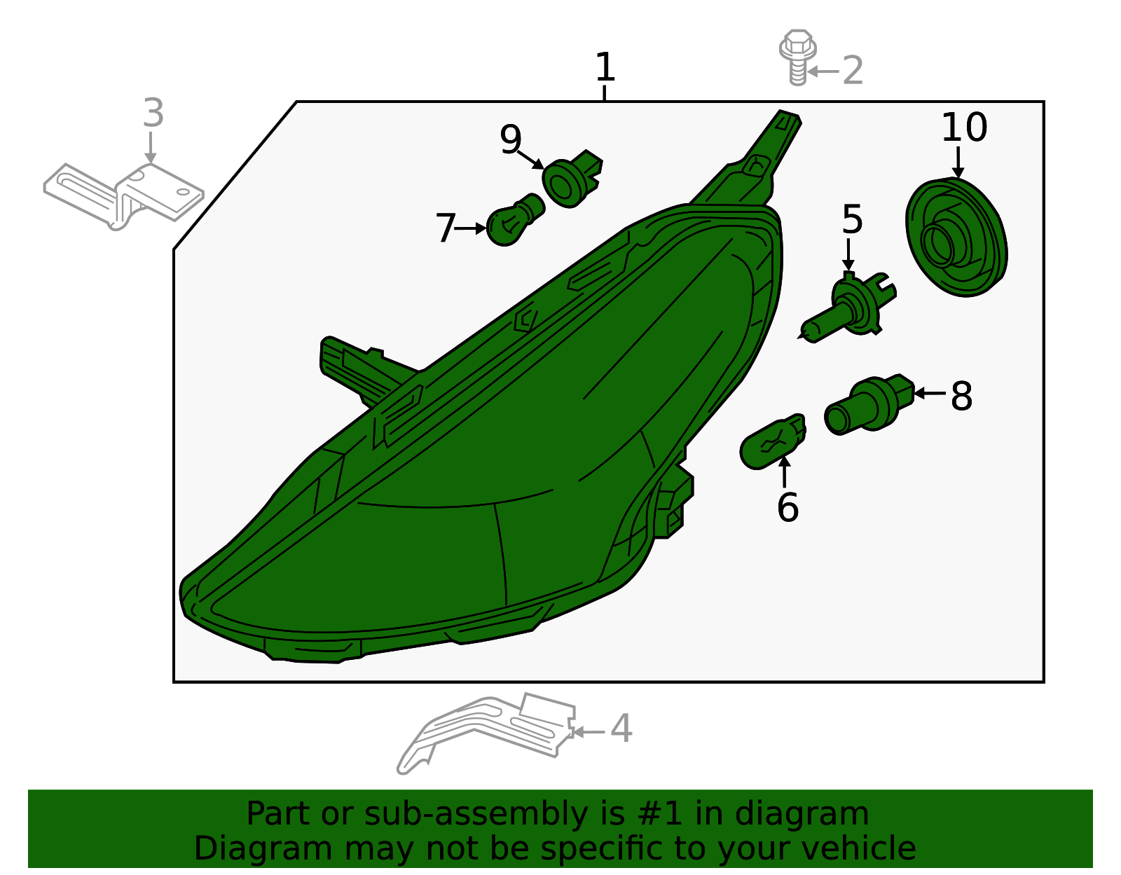 Composite Assembly 26060-9KK0A | Scott Evans Nissan Parts