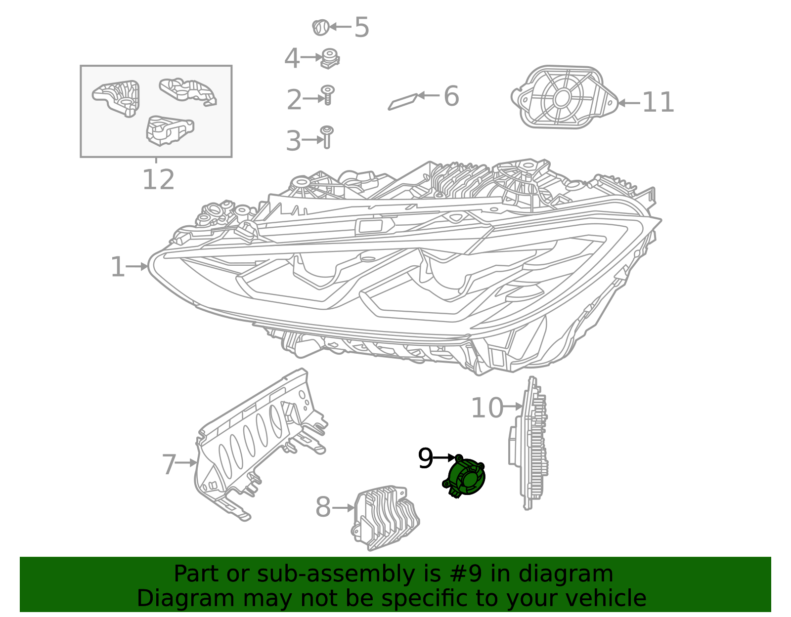 Genuine BMW 63-11-9-498-421 | Fan | FREE Shipping on Most Orders $499 ...