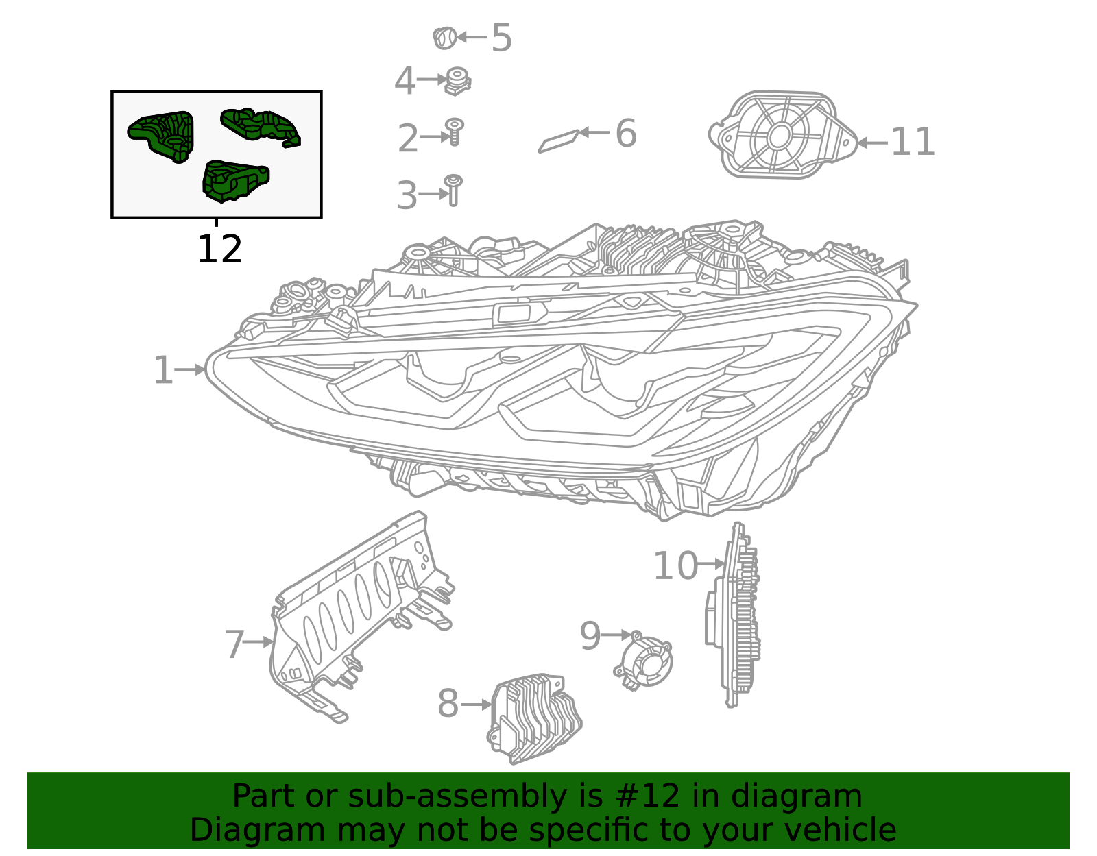 63-11-9-851-054 - 2021-2024 BMW - Repair Kit | BMWPartsHub
