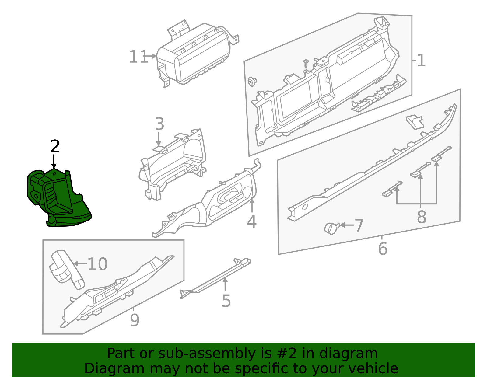 Dash Cover - Factory Fit & Finish for Interior Panels | AutoNation Parts