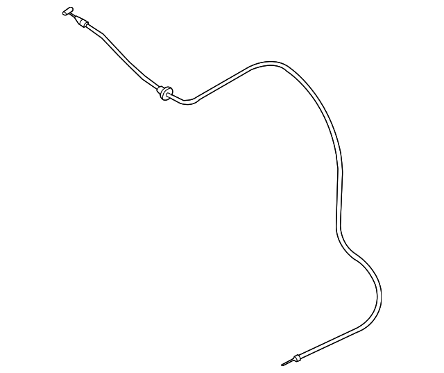 2003-2009 Nissan 350Z Release Cable 65620-CF00A | Bill Kay Nissan Parts