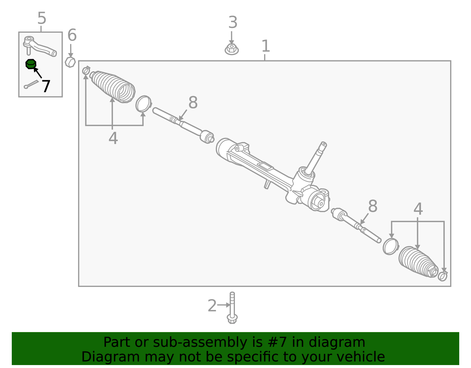 90080-17220 - Outer Tie Rod Castle Nut Longo Toyota Parts