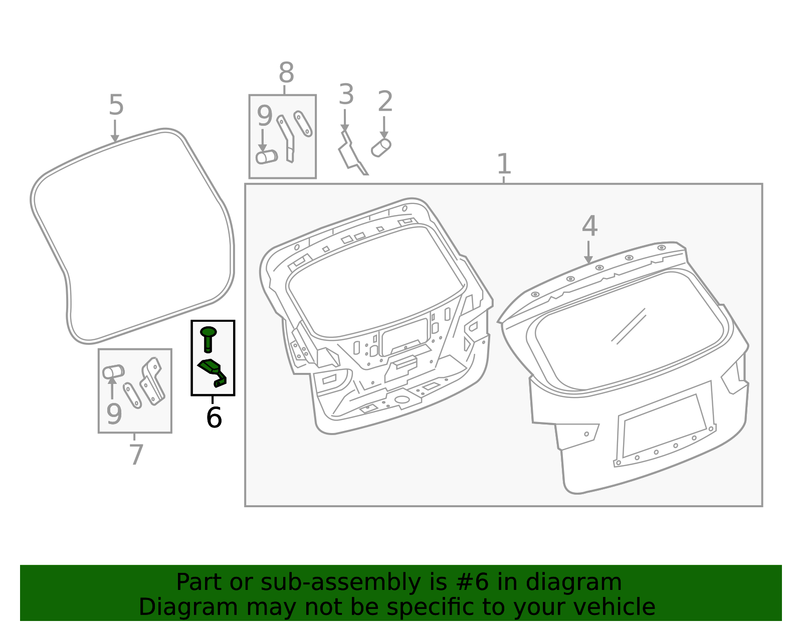 90401-3JA0B - High-Quality Liftgate Hinge for 2013-2020 INFINITI ...