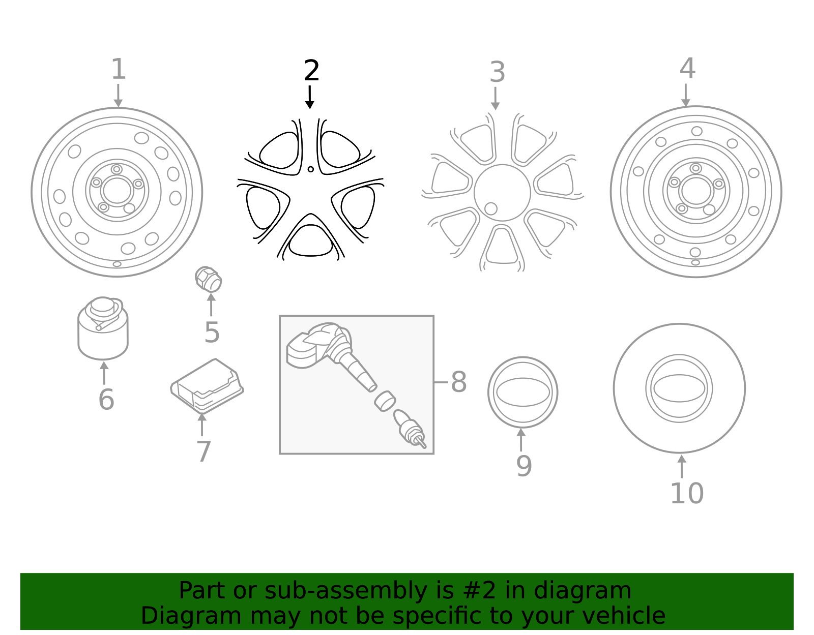 2014-2016 Hyundai Wheel, Alloy 52910-3X760 | OEM Parts Online