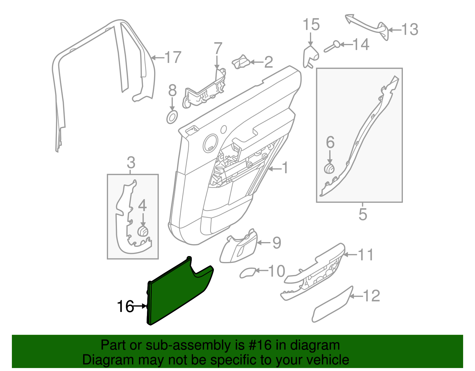 2018-2022 Land Rover Range Rover | Speaker Grille | LR111980 | Express ...
