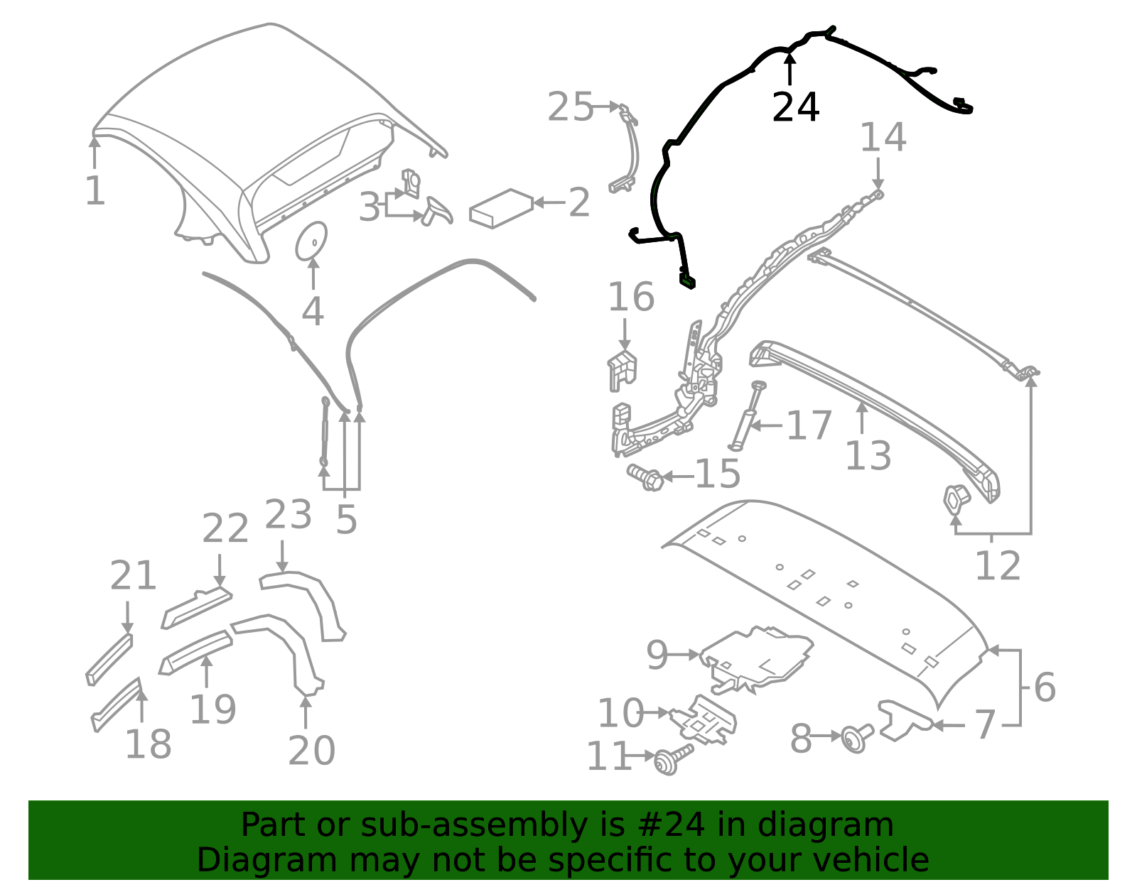 981-612-865-81 - High-Quality Convertible Top Wiring Harness for 2020 ...