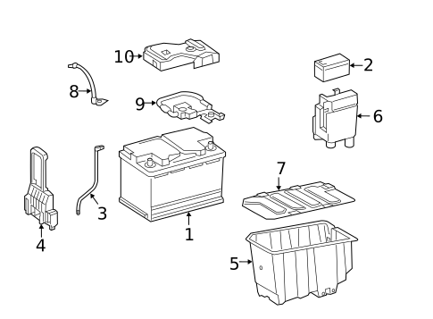 Battery for 2020 Mercedes-Benz Sprinter 2500 | Mercedes-Benz USA Parts