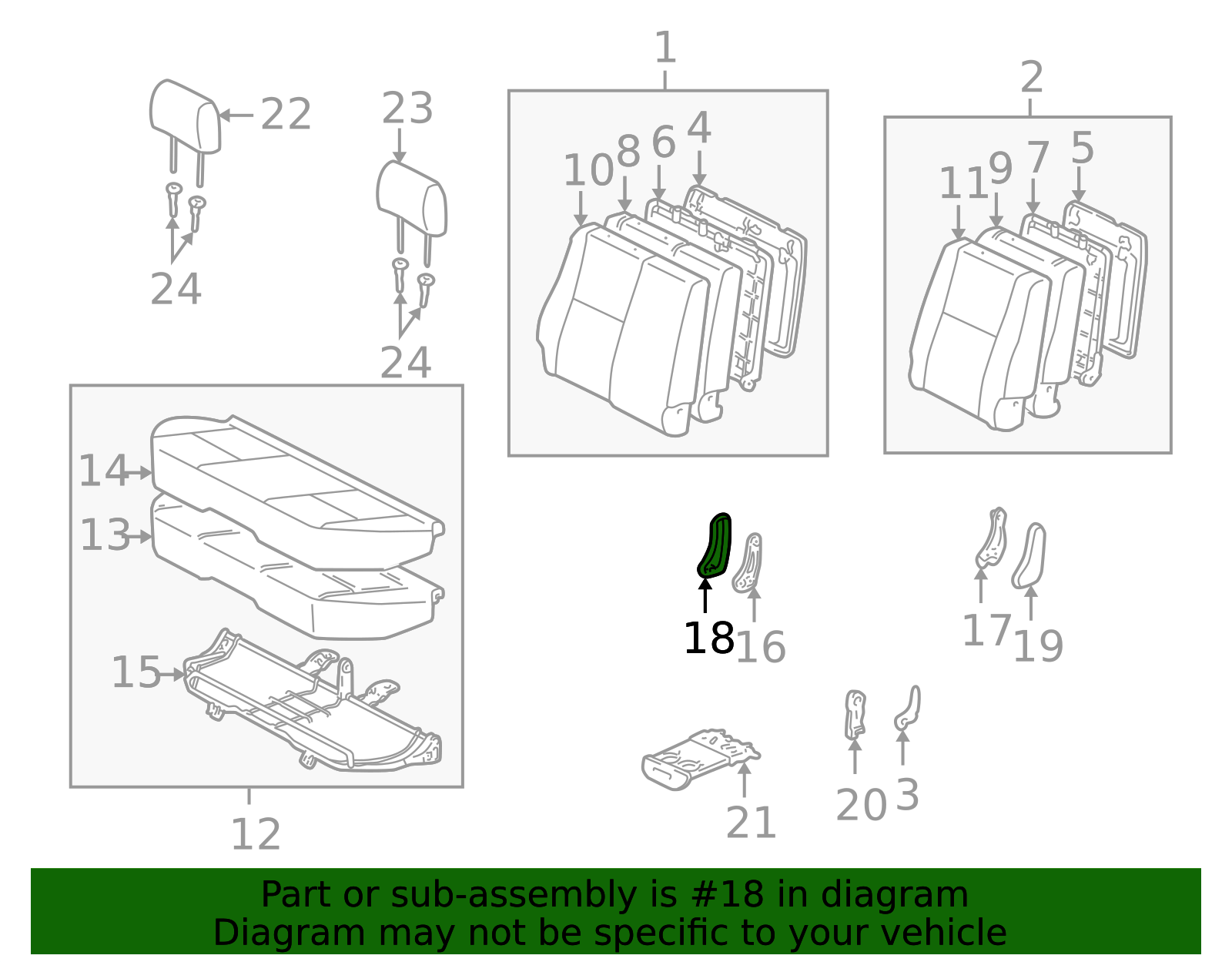 2001-2004 Toyota Tacoma Hinge Cover 72995-04010-E0 | MotorMotor