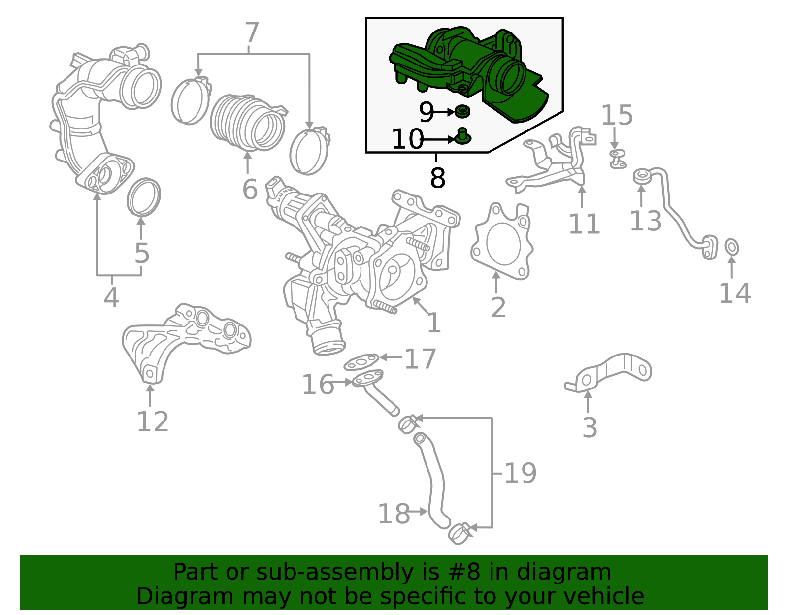 2018-2022 Honda Accord Air Pipe 17226-6A0-A00 | OEM Parts Online