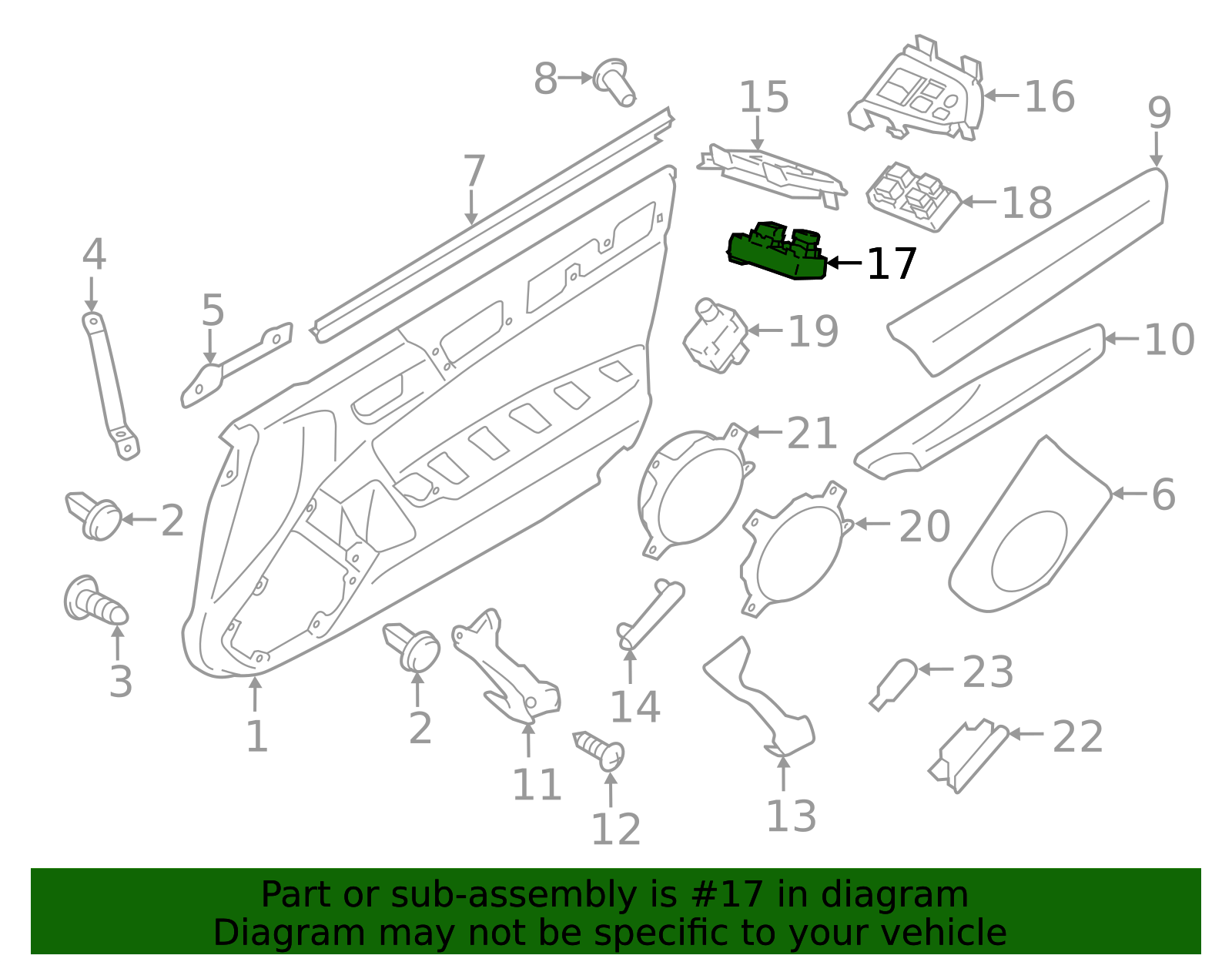 Toyota Door Window Switch - Power Window Control - Part #SU003-05134 ...