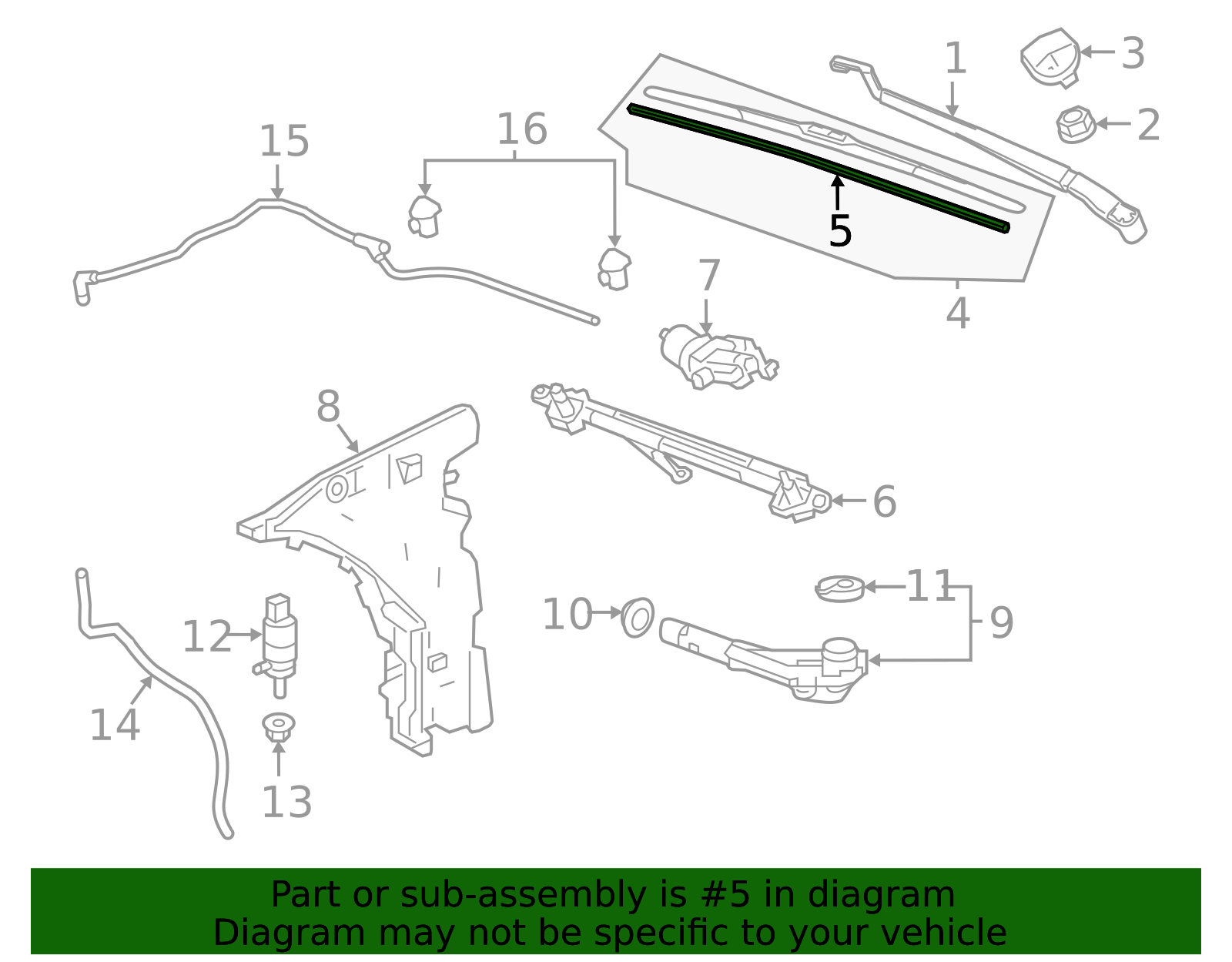 22985978 - OEM GM BLADE KIT GMPartsCenter.net | GM Parts Center
