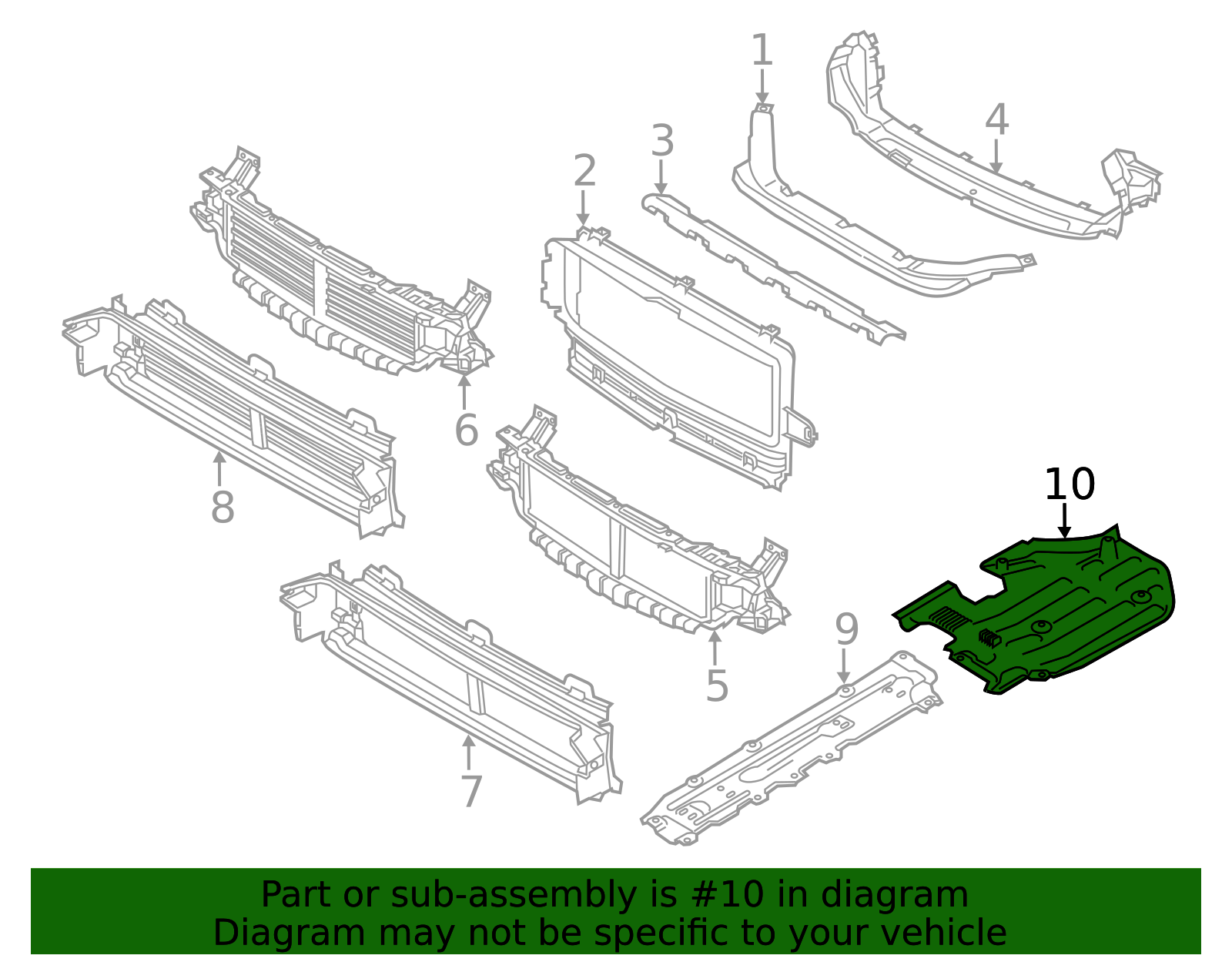 2018-2025 Volvo XC60 Under Cover 31420482 | TascaParts.com