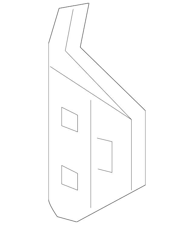 2014-2018 Mazda 3 Outer Rail Bracket B45A-53-12X | RealMazdaParts.com