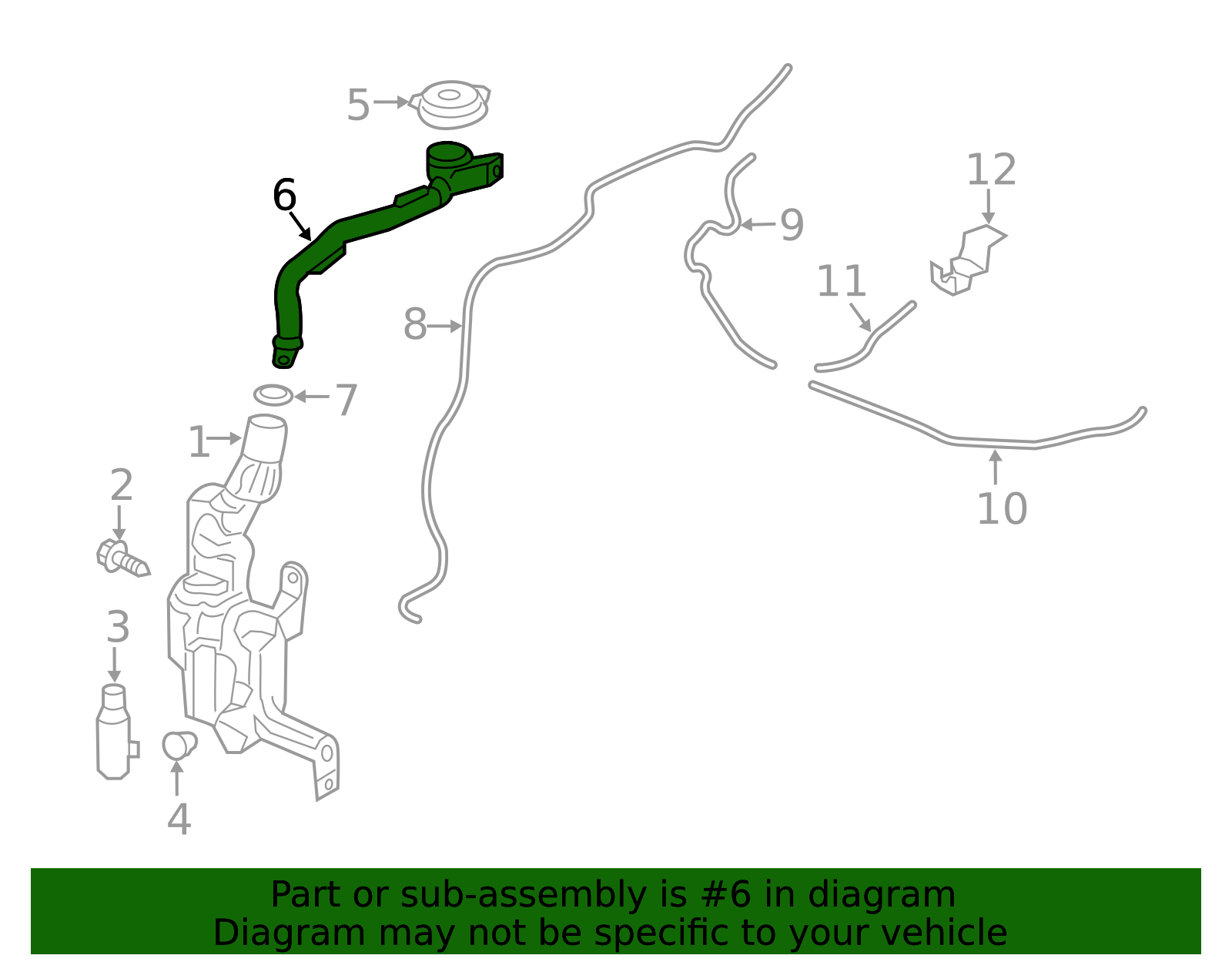 76812-TGG-E01 - High-Quality Washer Fluid Reservoir Filler Pipe for ...