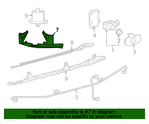 2019-2025 Lexus Object Sensor Cover 88173-06020 | OEM Parts Online