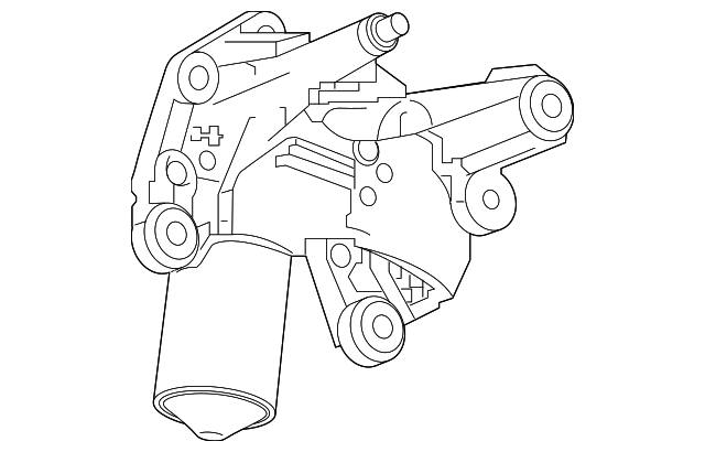 2018-2024 Nissan Kicks Wiper Motor 28710-5RB0A | Bill Kay Nissan Parts