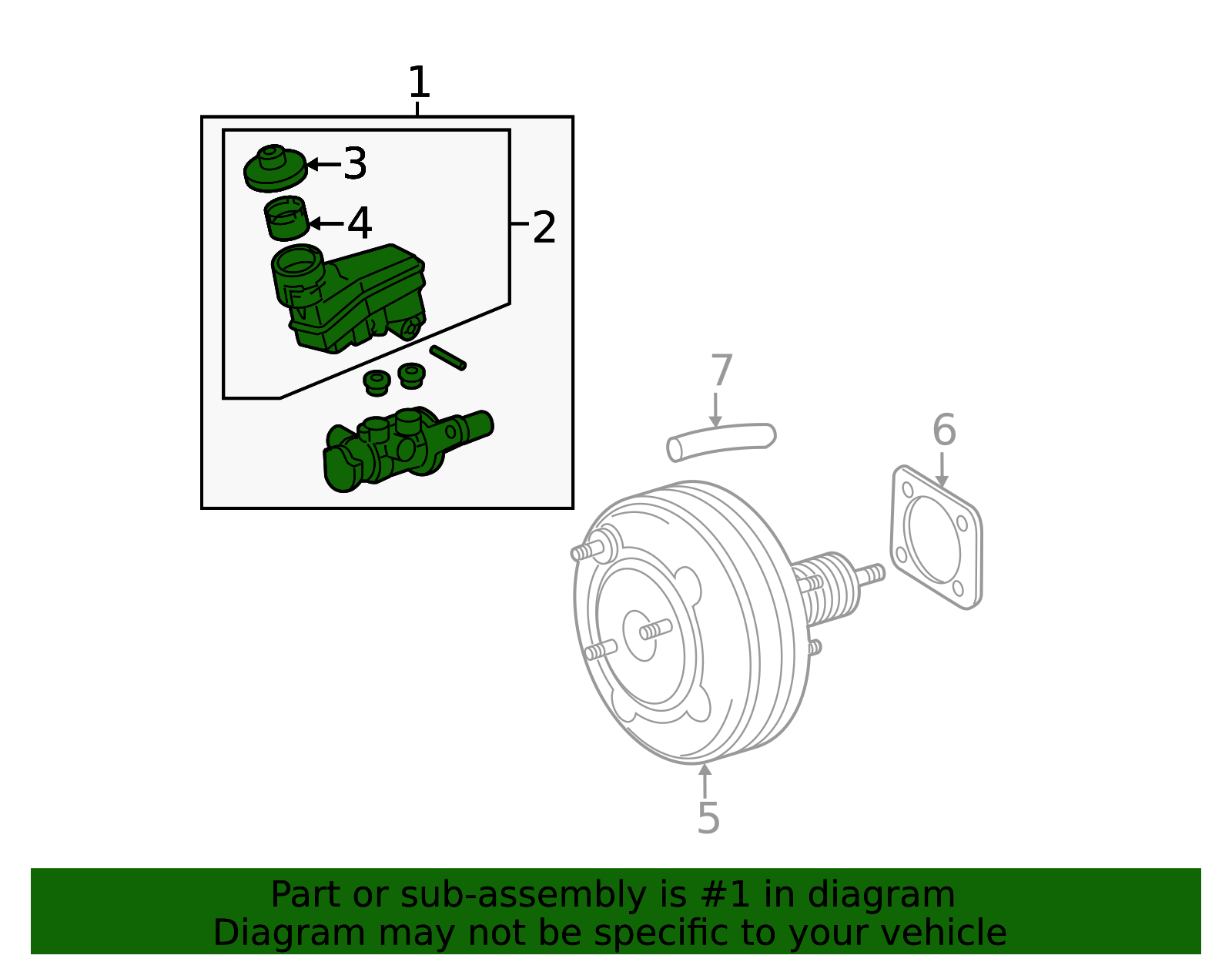 47201-33470 - Master Cylinder 2007-2011 Toyota Camry | Longo Toyota Parts