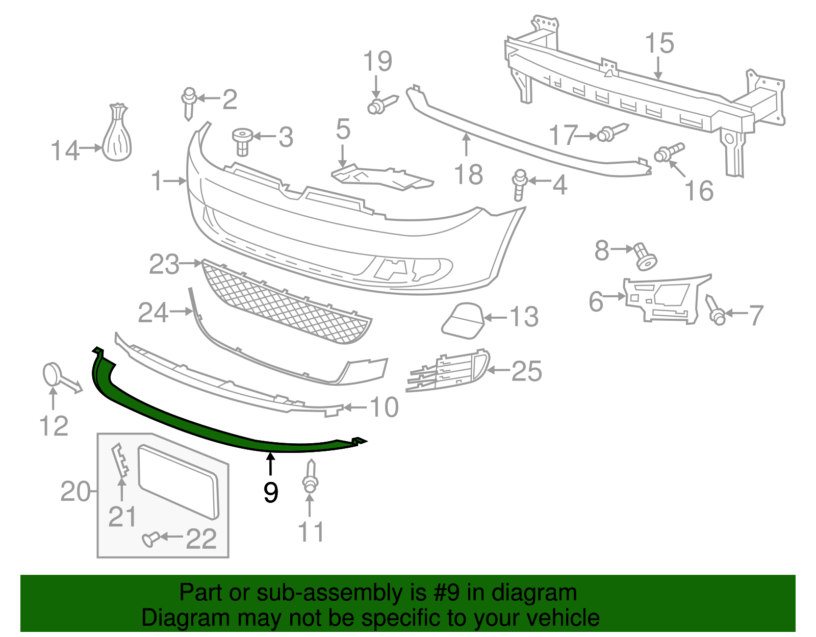 2010-2014 Volkswagen GTI Spoiler 5K0-805-903-B-9B9 | VW Direct Auto Parts