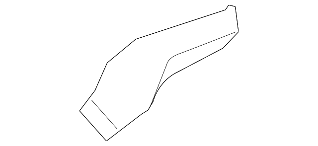 2006-2012 Toyota RAV4 Roof Rail Lower Cover 63438-0R010-C0 | Toyota ...