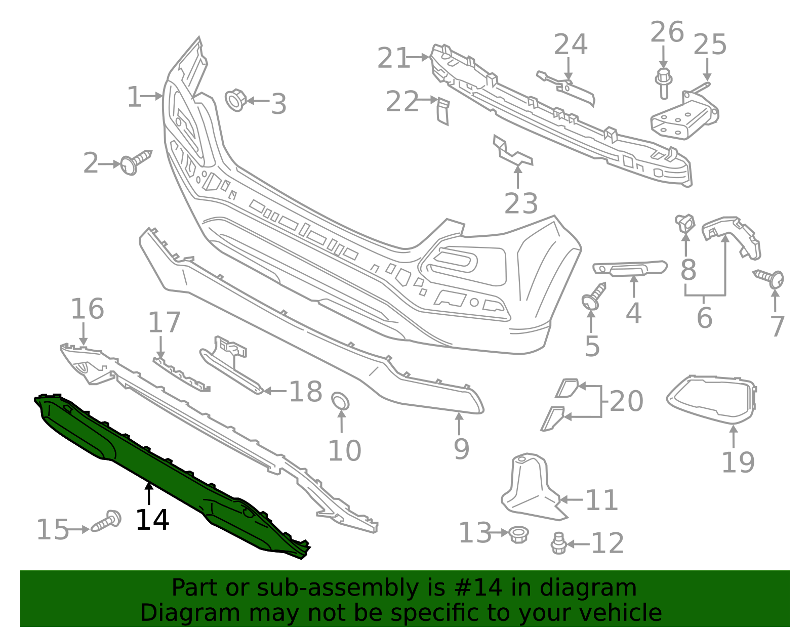 2019 Hyundai Kona Skid Plate 86671-J9IA0 | QuirkParts