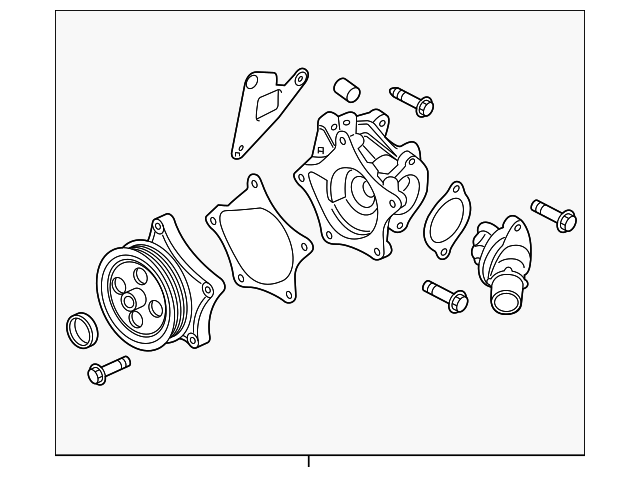 2016-2022 Chevrolet Spark Engine Water Pump 12681169 GM | GMPartsDirect.com