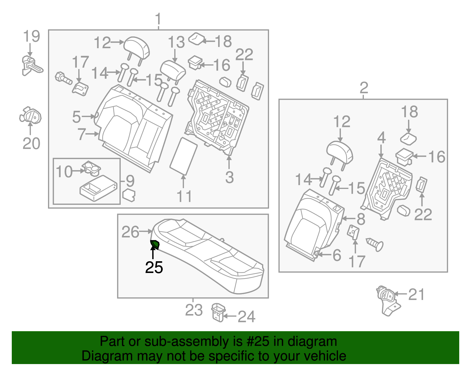 89150-3W020 - Frame 2011-2016 Kia Sportage | Kia.Parts Store
