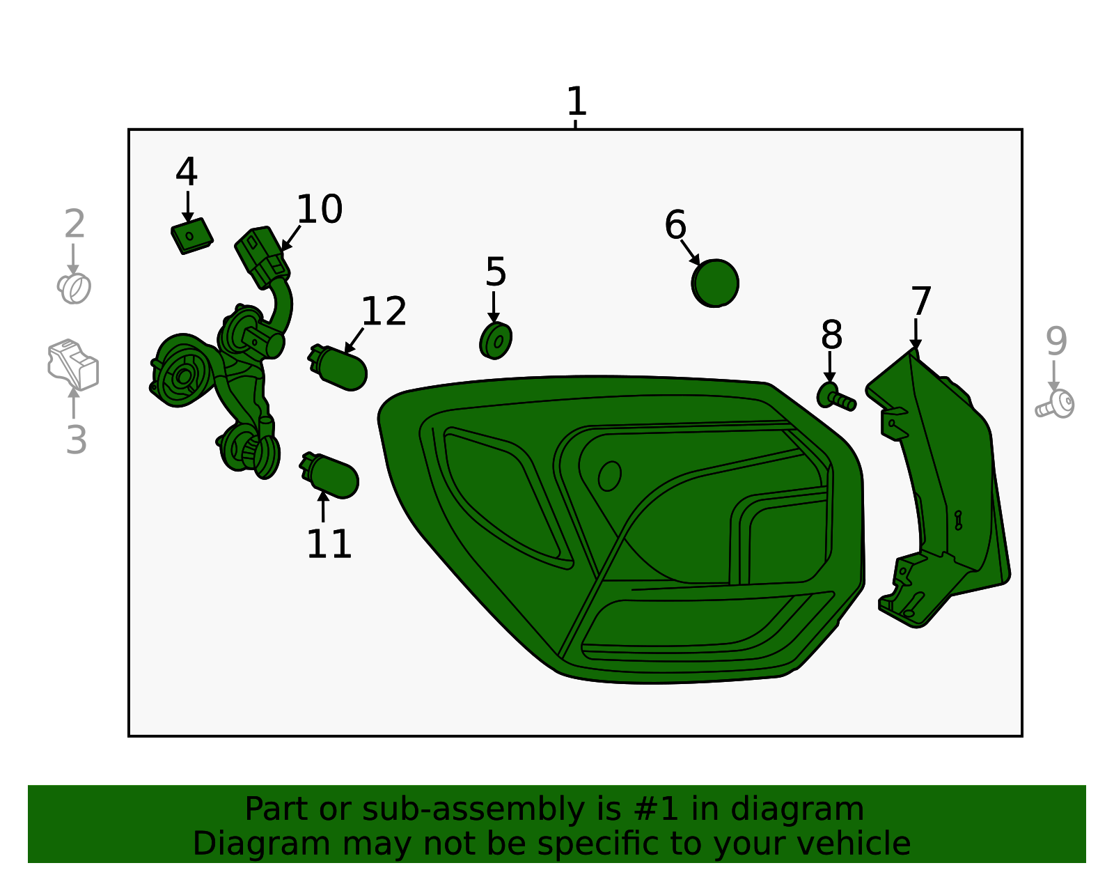 2020-2025 Buick Encore GX Rear Driver Side Stop Lamp 42790327 | Shop ...