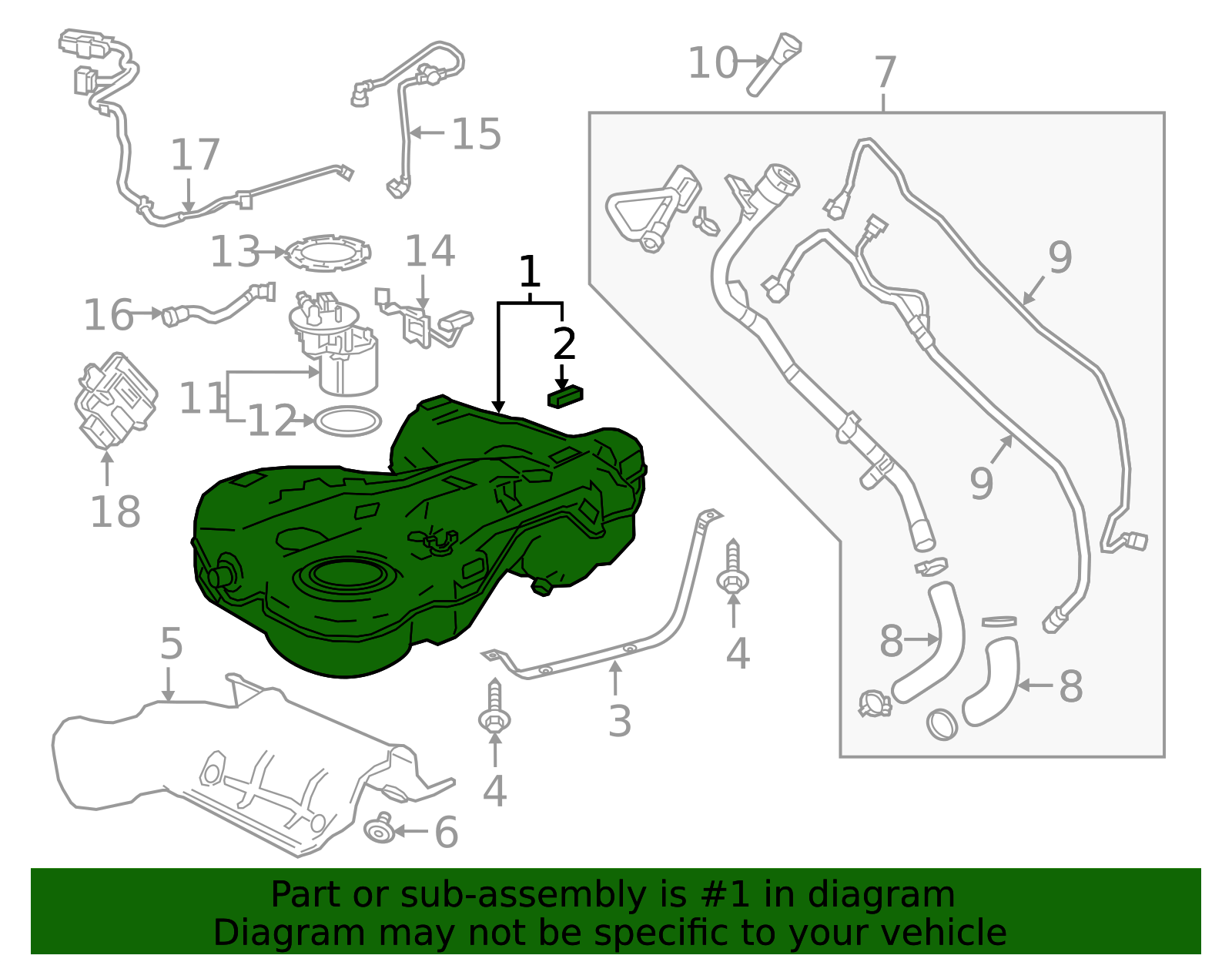 OEM Fuel Tank - Fuel Storage Replacement for GM | AutoNation Parts