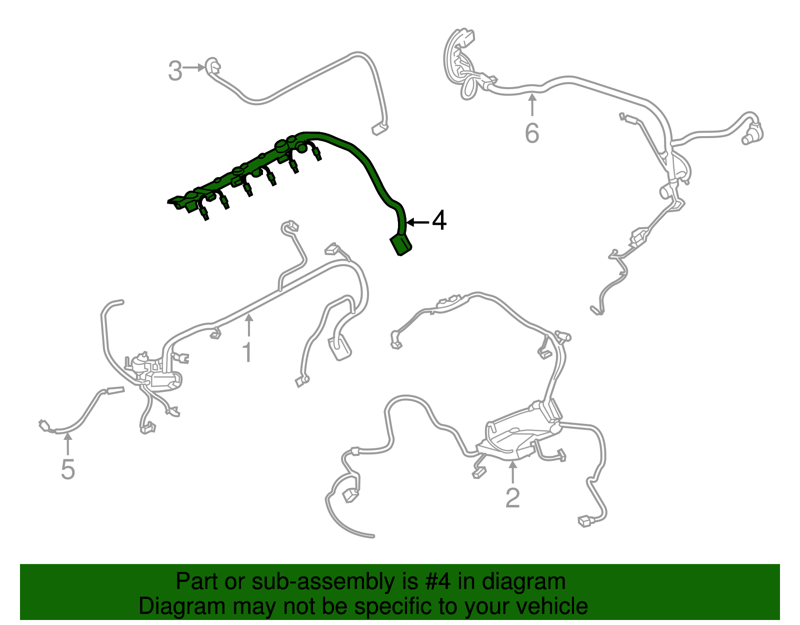 12517592511 - 2012-2016 BMW Engine Harness (12-51-7-592-511) | BMW of ...