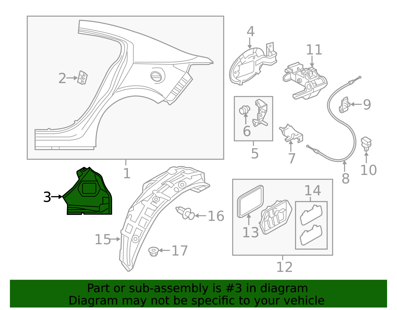 B4YA-70-40X - Rear Extension - 2014-2018 Mazda 3 | Mazda Swag