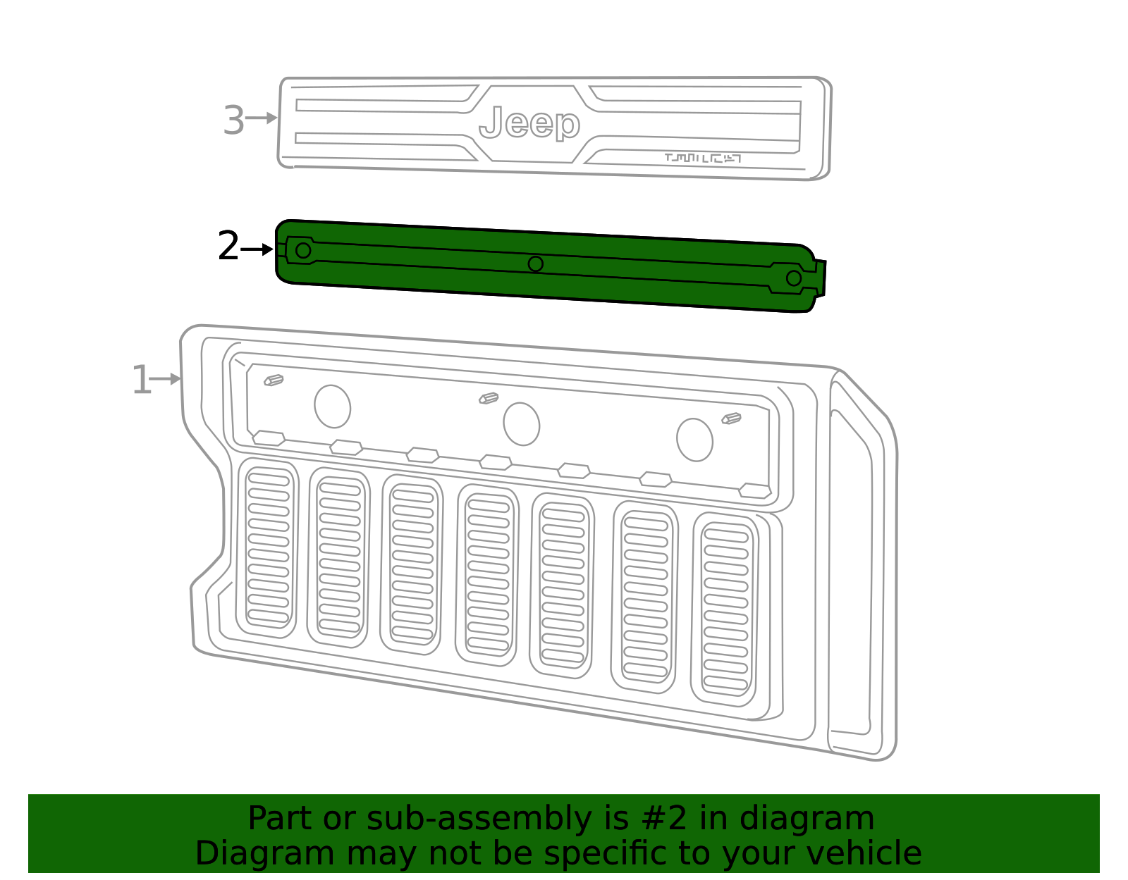 68419667AA - Bracket - 2020 2021 Dodge Challenger | Mopar Parts Canada