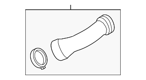 13717575408 - 2008-2019 BMW Upper Hose (13-71-7-575-408) | BMW of South ...
