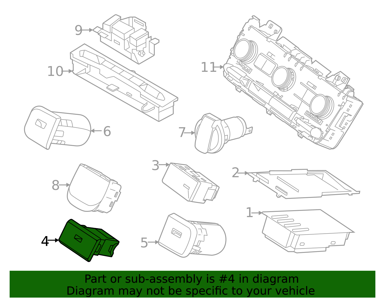 2022-2024 Kia Carnival USB Port 96122-R0000 | TascaParts.com