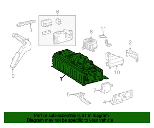 2012-2018 Toyota Drive Motor Battery Pack G9510-33052 | OEM Parts Online