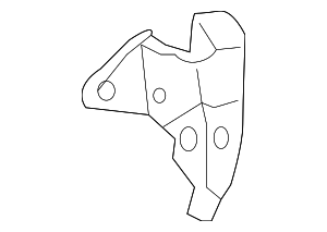 53284-60010 - Upper Reinforced - 2010-2020 Lexus GX460 | My L Parts