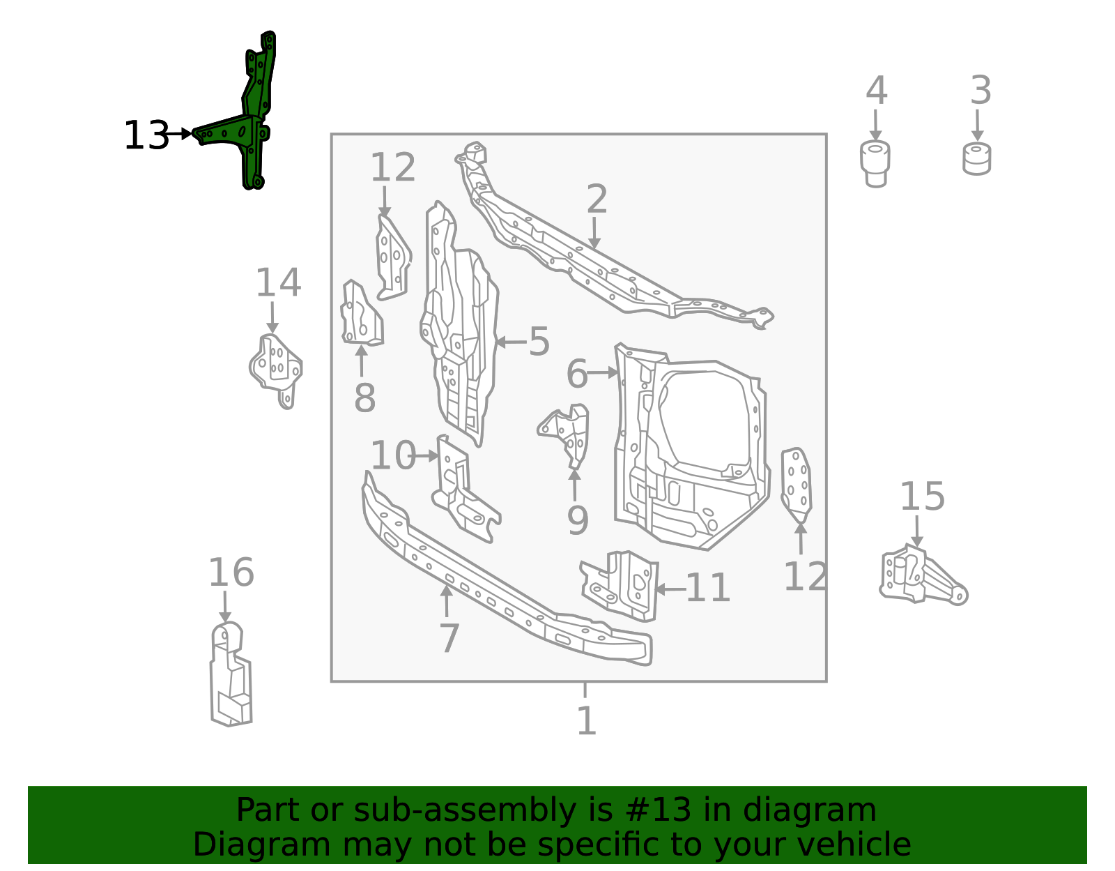 53209-60200 - High-Quality Hood Latch Support for 2014-2023 Lexus GX460 ...