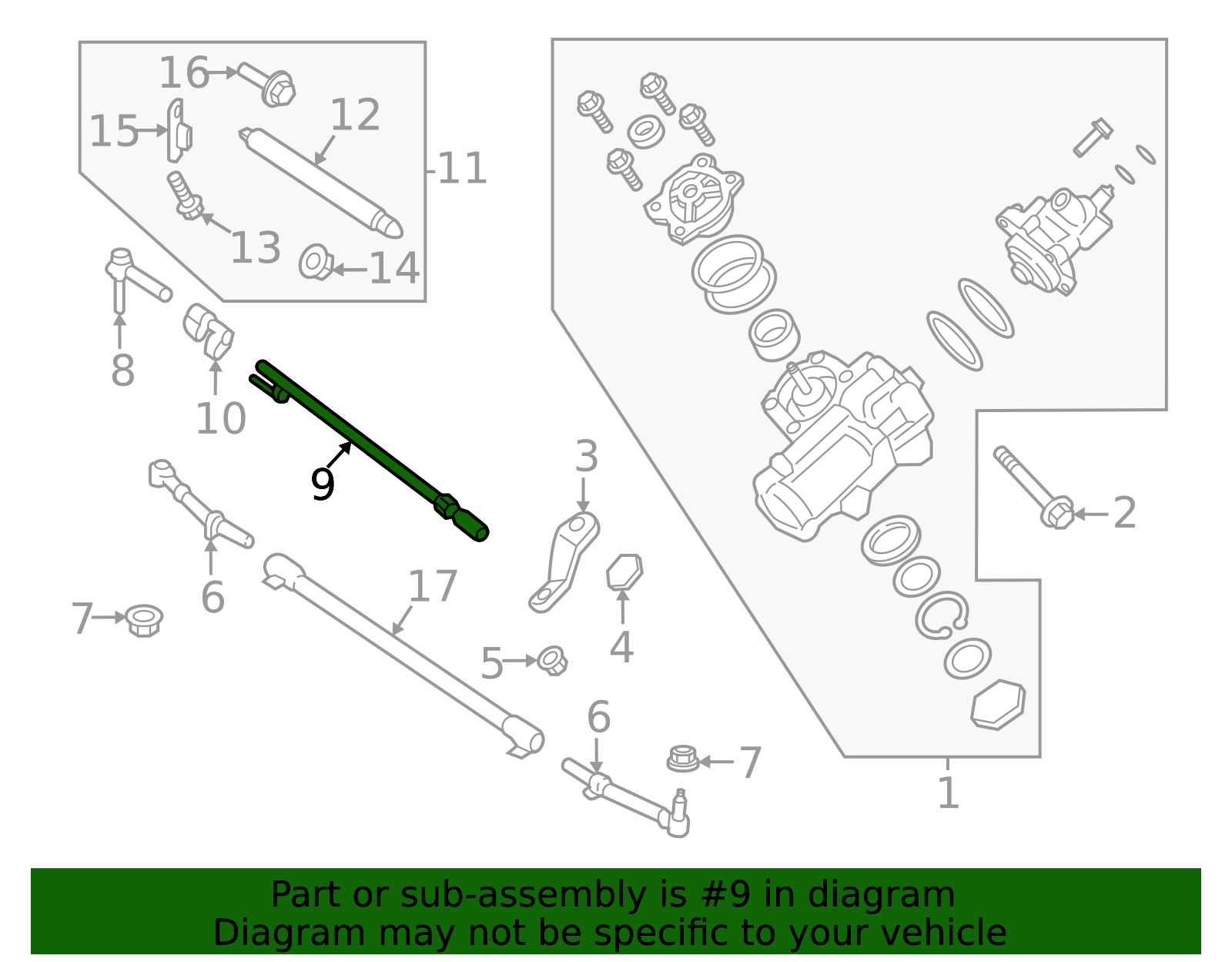 2023-2025 Ford Drag Link PC3Z-3304-C | OEM Parts Online
