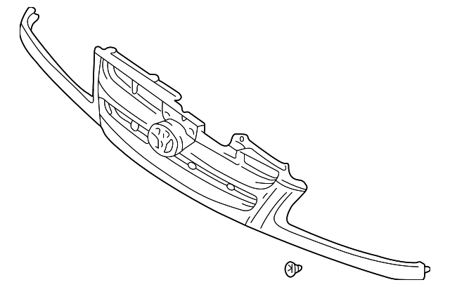 Genuine OEM Toyota Grilles | Toyota Parts Center
