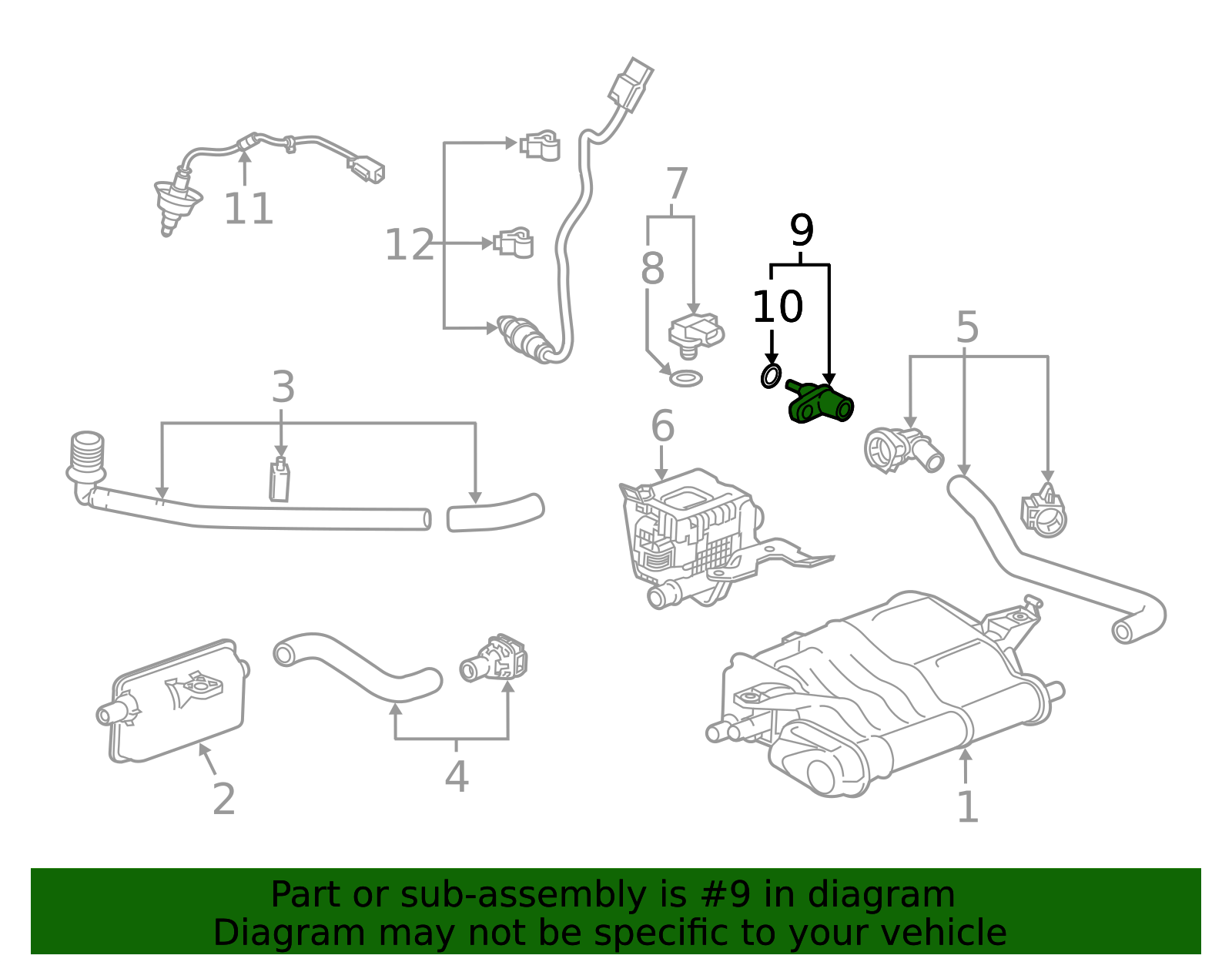 37880-6C1-A01 - 2018-2022 Honda - Sensor Assembly Air Temperature ...