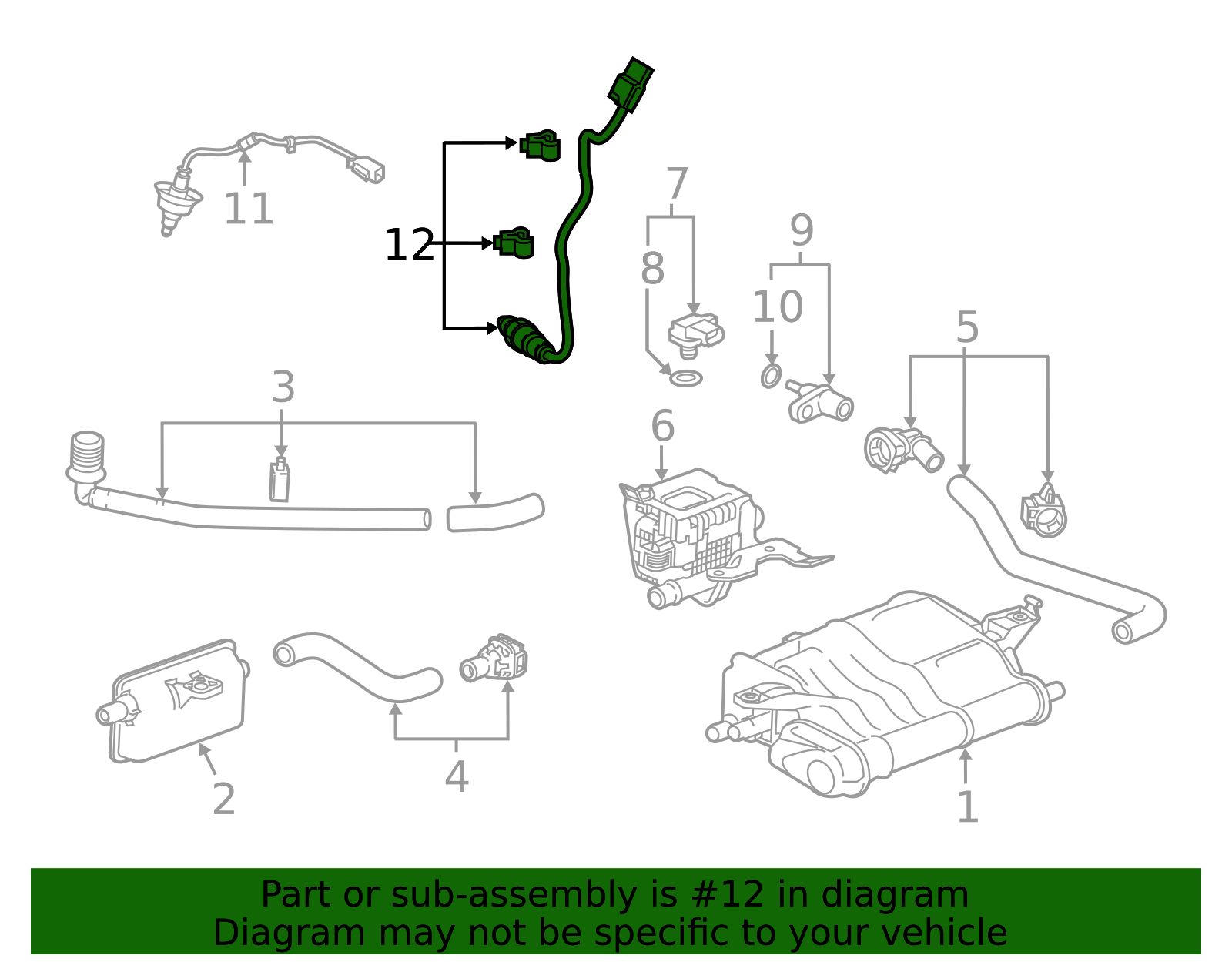 36532-5K1-H01 - Oxygen Sensor 2017-2022 Honda | Honda Parts Online