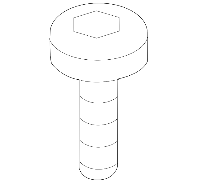 N-104-144-02 - Center AC Line Bolt 2009-2025 Volkswagen | OEM VW Parts Haus