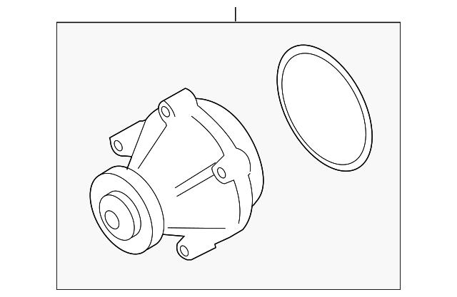Engine Water Pump 4C3Z-8501-D | Varsity Ford