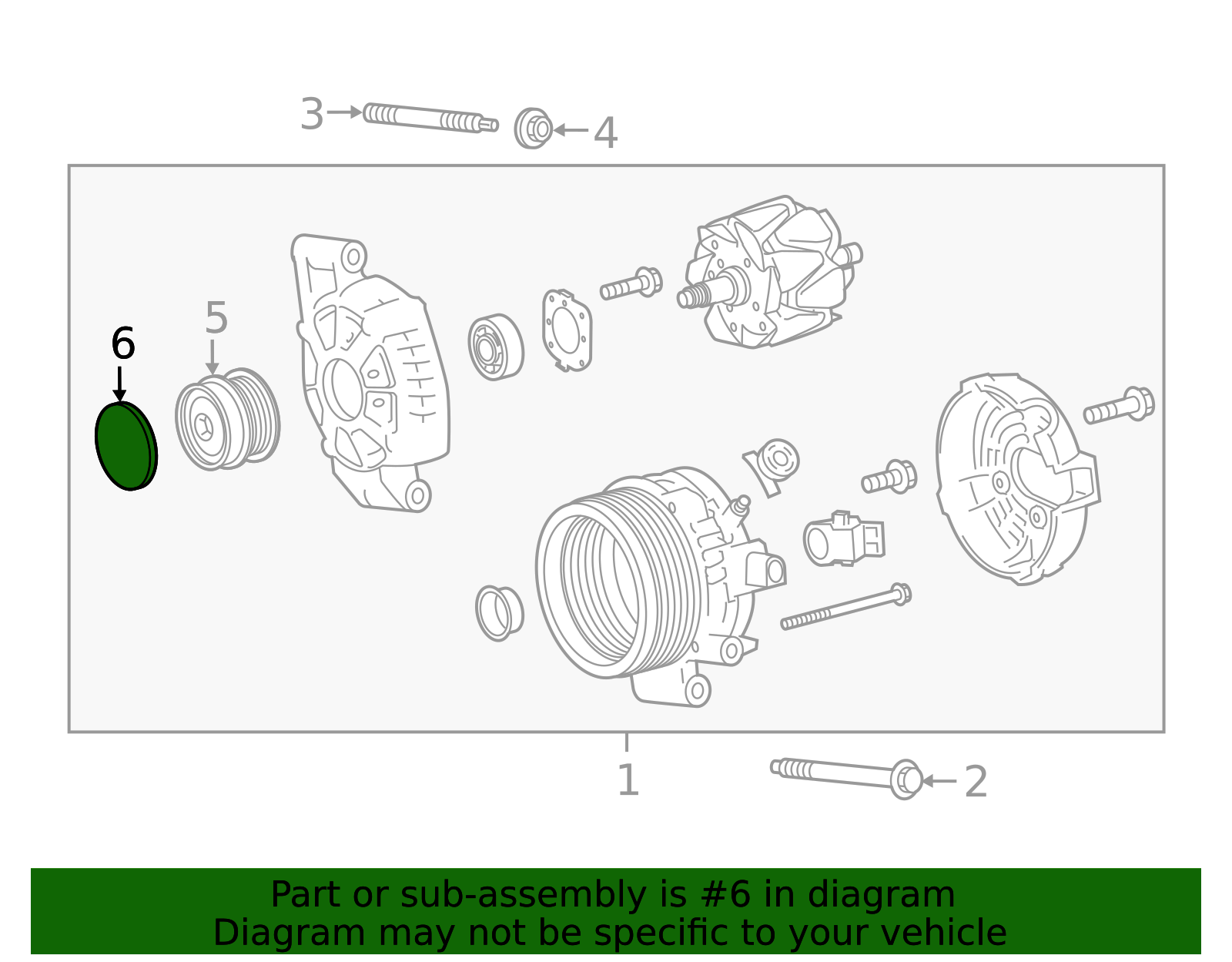Pulley Cap 27416-47010 | Toyota Parts Center