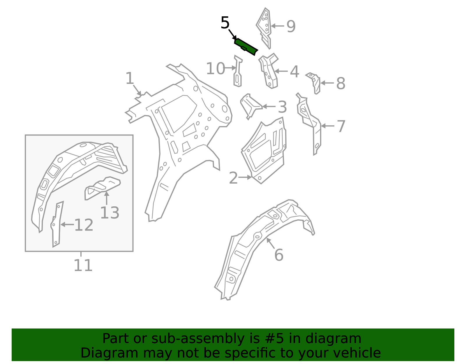 2018-2025 Volkswagen Atlas Reinforced Plate Connector 3CN-810-498 | VW ...