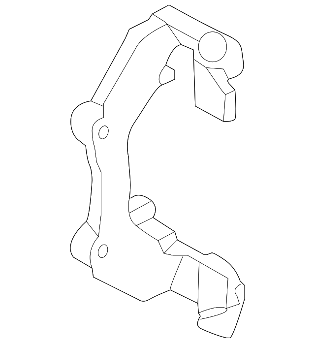 2013-2019 Ford | Caliper Mount | AV6Z-2B292-C | Walls' Ford Parts