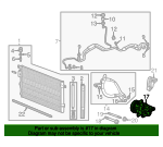 2017-2024 GM Air Conditioning Compressor 84666664 GM | GMPartsDirect.com
