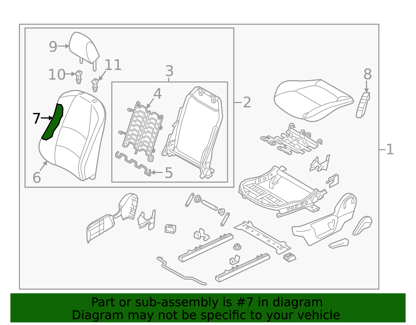 2019-2025 Mazda Seat Back Pad BDTS-88-182 | OEM Parts Online
