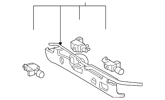 2000-2005 Toyota Vapor Canister Purge Solenoid 90910-12264 | OEM Parts ...