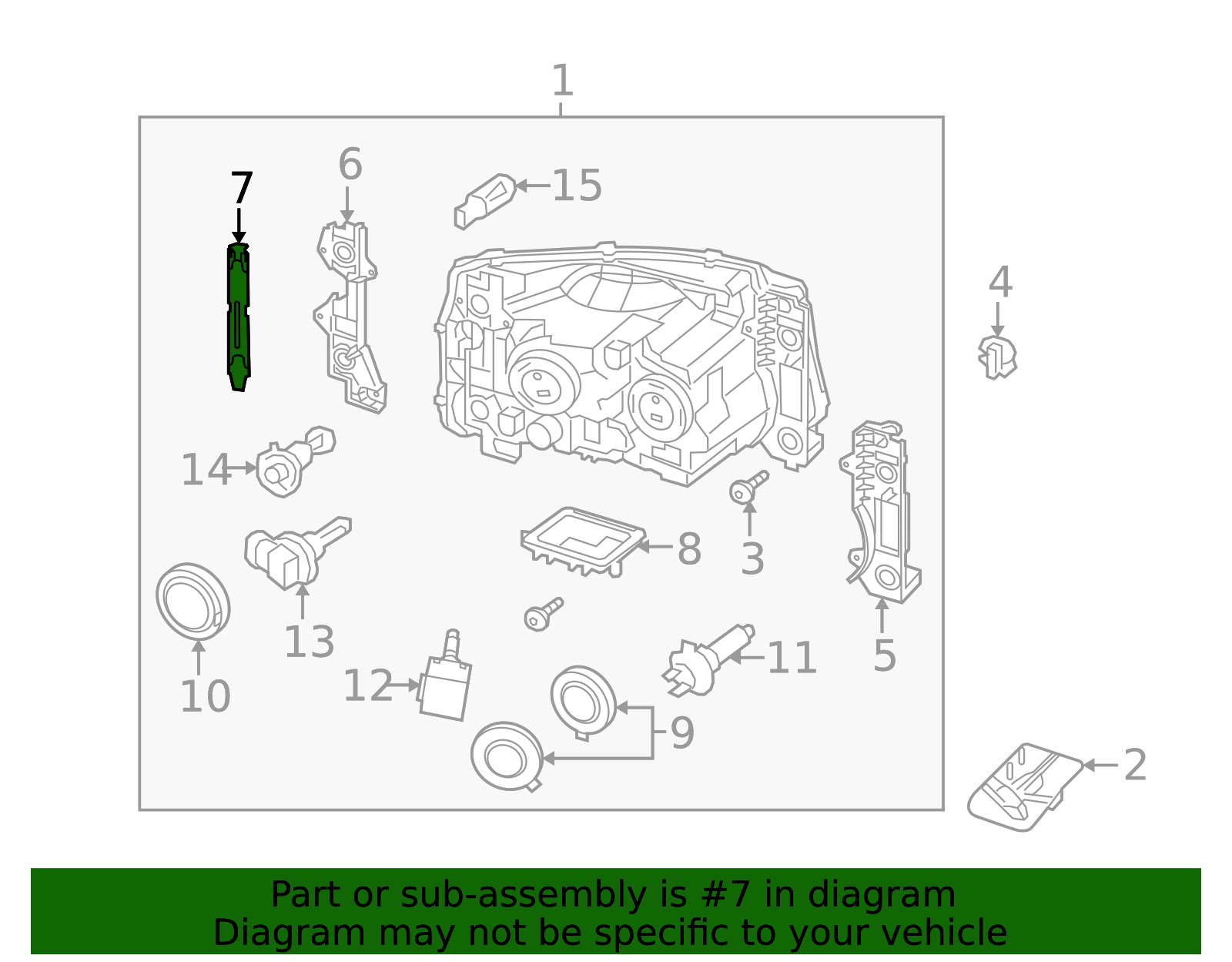 XBU500011 - Headlight Fastener Clip - 2005-2016 Land-Rover | Land Rover ...